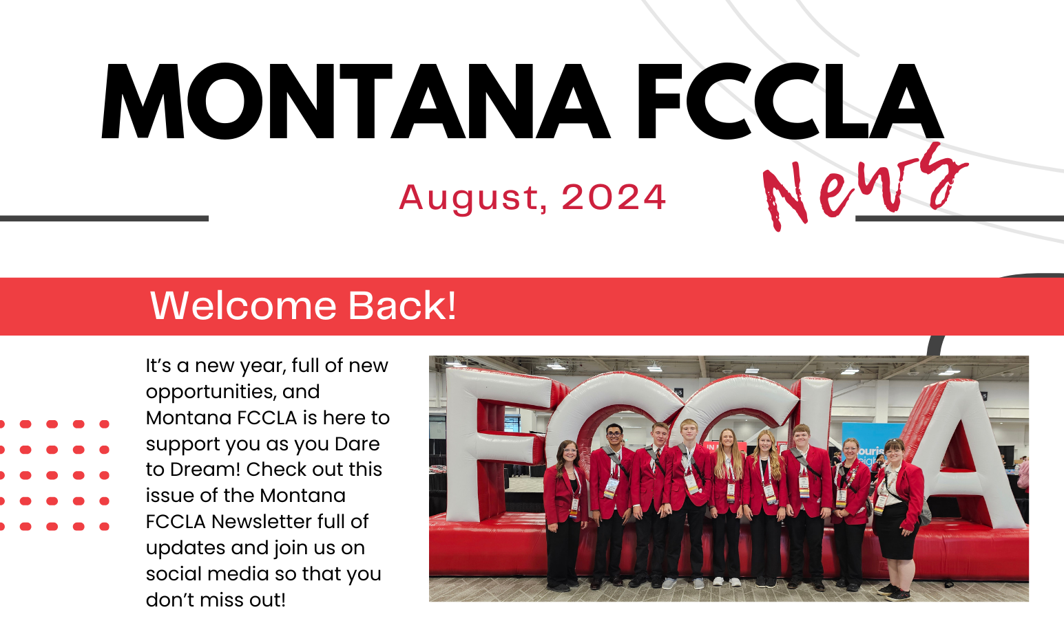 The Montana FCCLA Newsletter - Montana FCCLA The Montana FCCLA Newsletter - Montana FCCLA